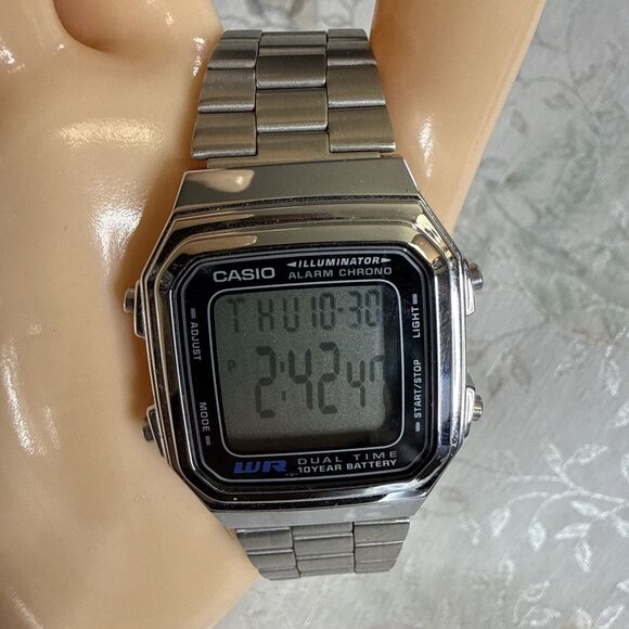 Casio | Accessories | Vintage Casio Lcd Watch Ar Illuminator Alarm ...